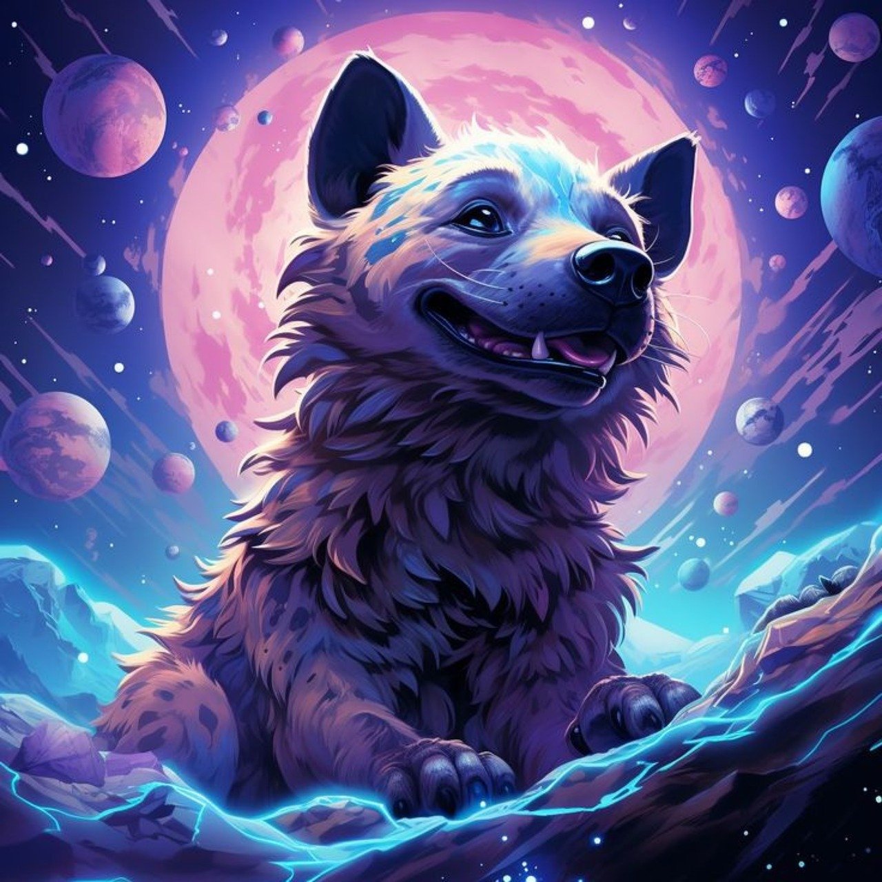 The Helpful Hyena | A Pack Animal – Twinn Swan