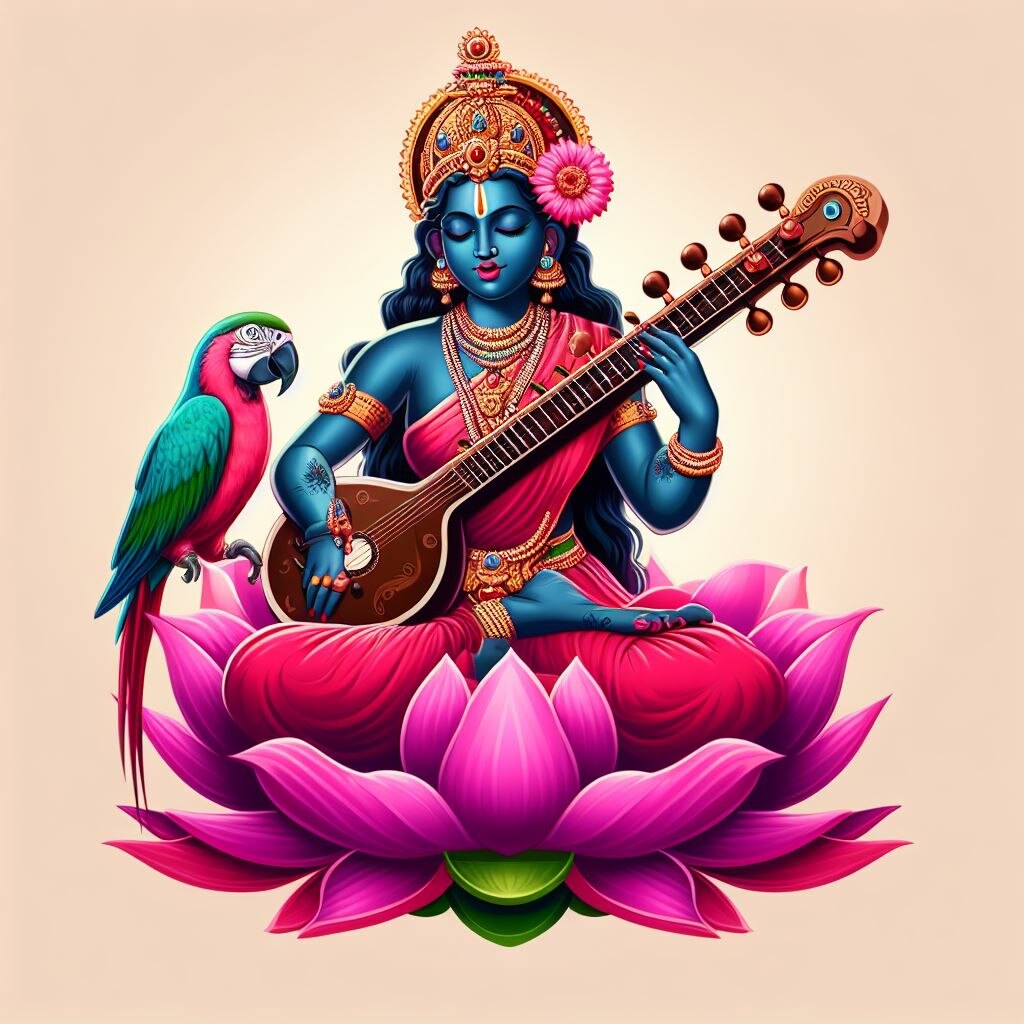 Mother Matangi | The Tantric Saraswati – Twinn Swan