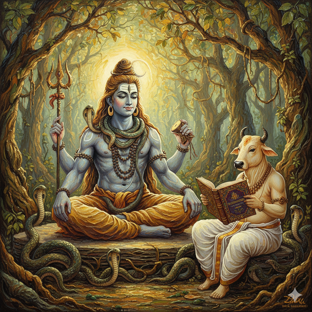 Lord Shiva as Nageshwara | The Gift of Spiritual Strength – Twinn Swan